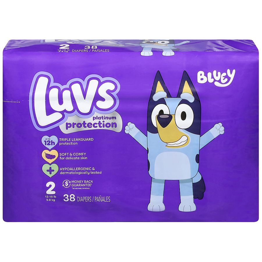 Luvs Platinum Protection Diapers 2 (12-18 lb) | Walgreens