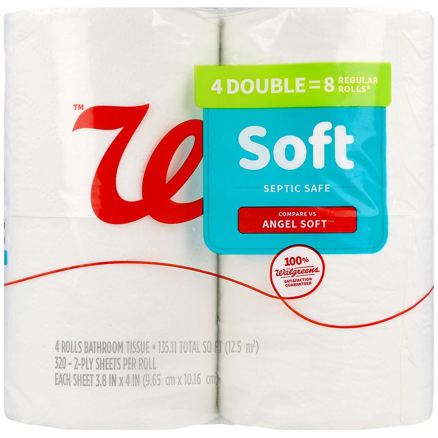 Walgreens Soft Bathroom Tissue Rolls | Walgreens