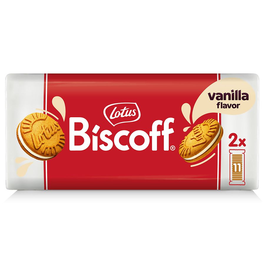 Biscoff Caramelized Vanilla Filled Biscuits Vanilla | Walgreens