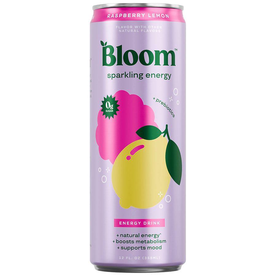 Bloom Energy Drink Raspberry Lemon | Walgreens