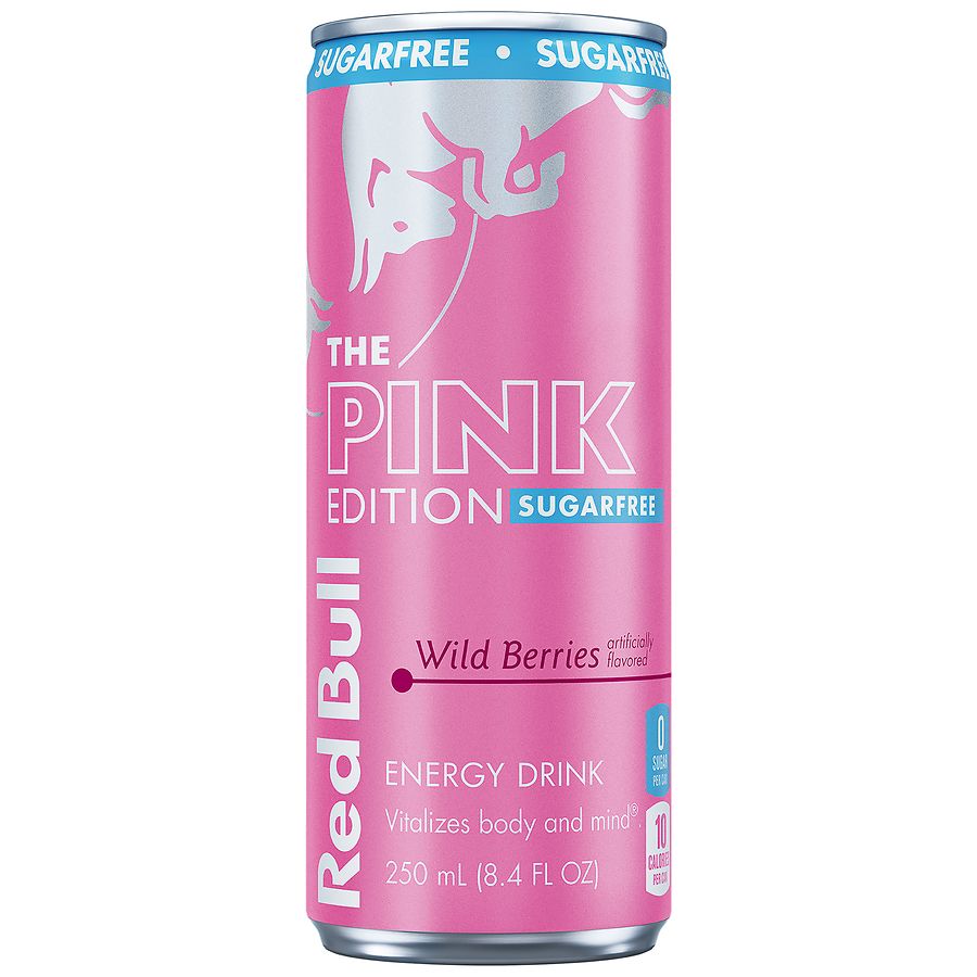 Red Bull Pink-Edition Sugar-Free Energy Drink Wild Berries | Walgreens