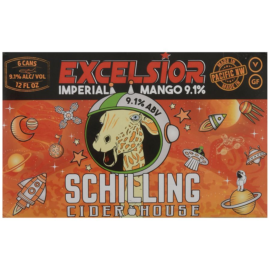 Schilling Cider House Imperial Mango Beer | Walgreens