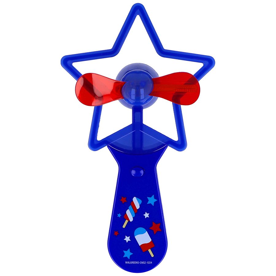 Stars & Stripes Handheld Fan Blue | Walgreens