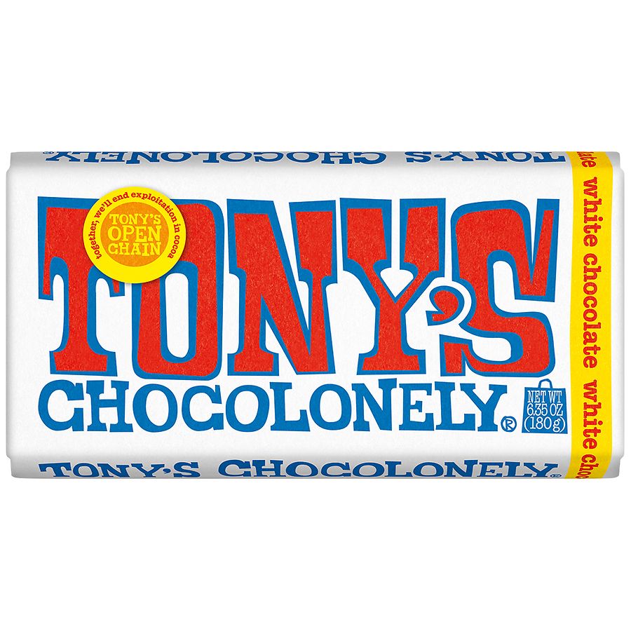 Tony's Chocolonely White Chocolate Bar | Walgreens