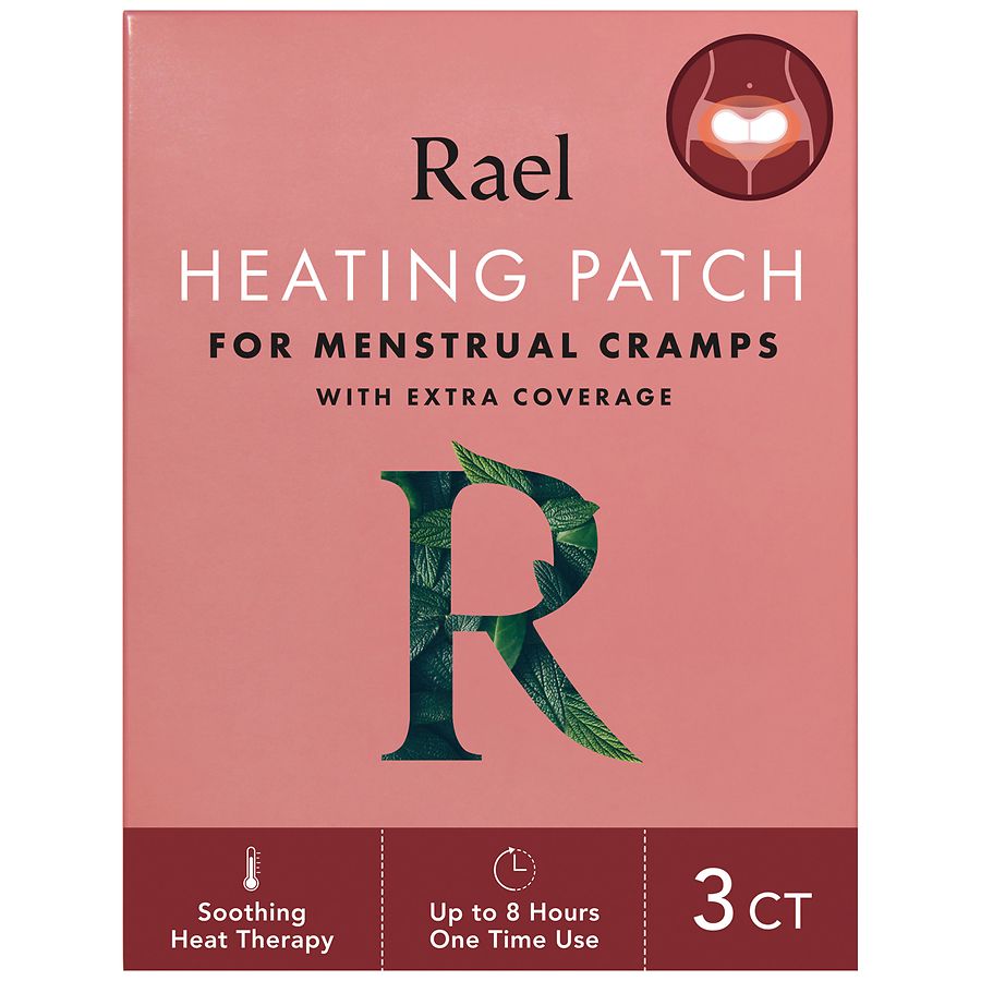Rael Heating Patches For Menstrual Cramps | Walgreens