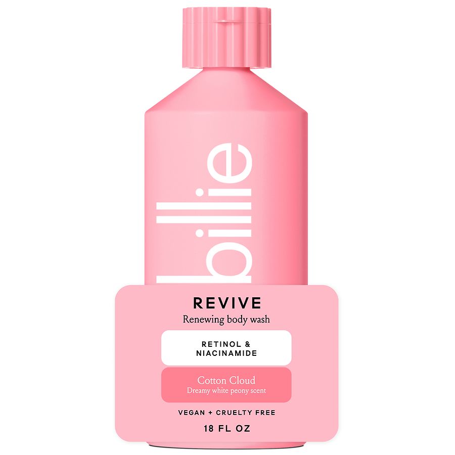 Billie Revive Renewing Women's Body Wash with Retinol & Niacinamide ...
