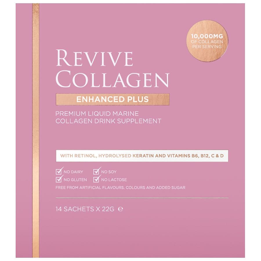 Revive Collagen Enhanced Plus Liquid Collagen Supplement Tropical ...