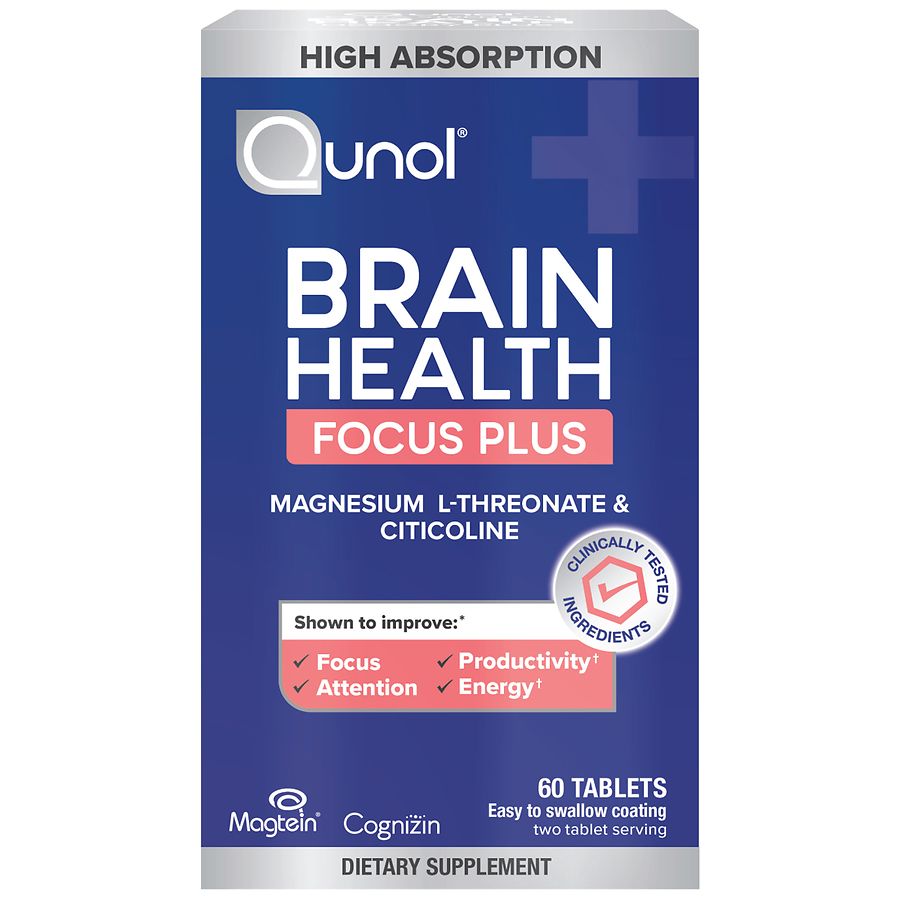 Qunol Brain Health Tablets | Walgreens