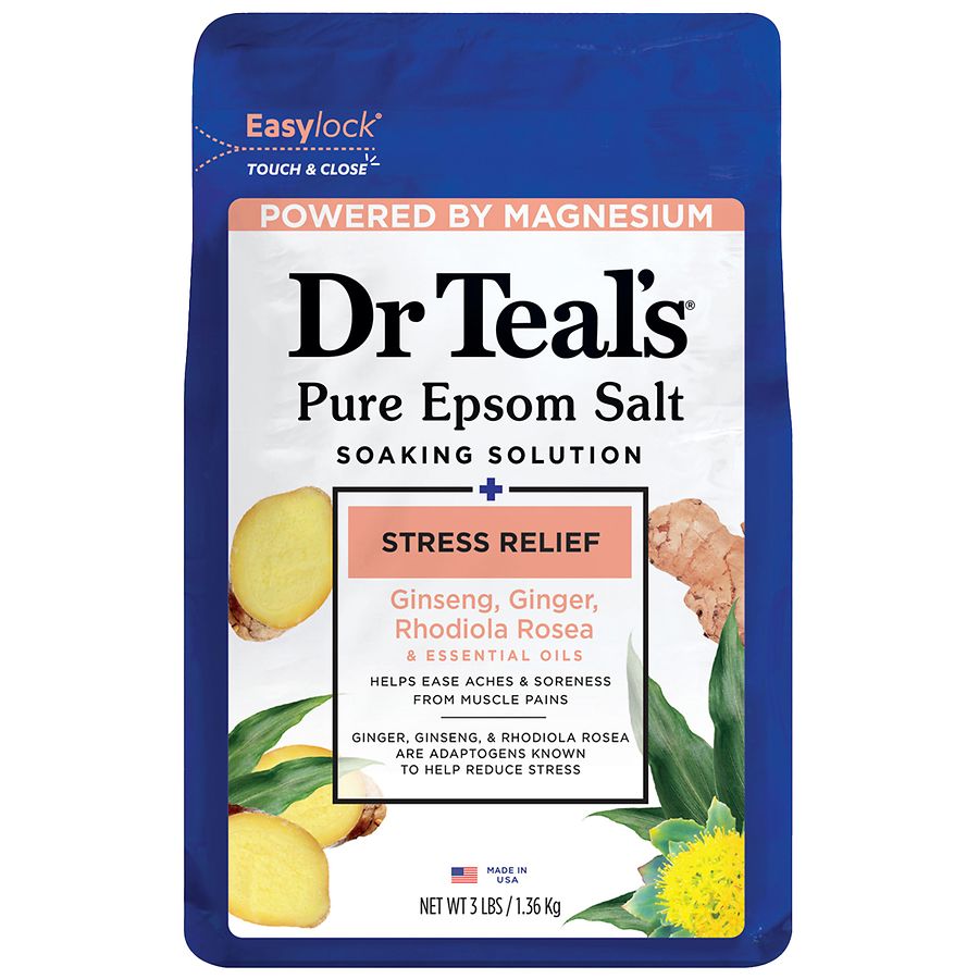 Dr. Teal's Stress Relief Epsom Salt | Walgreens