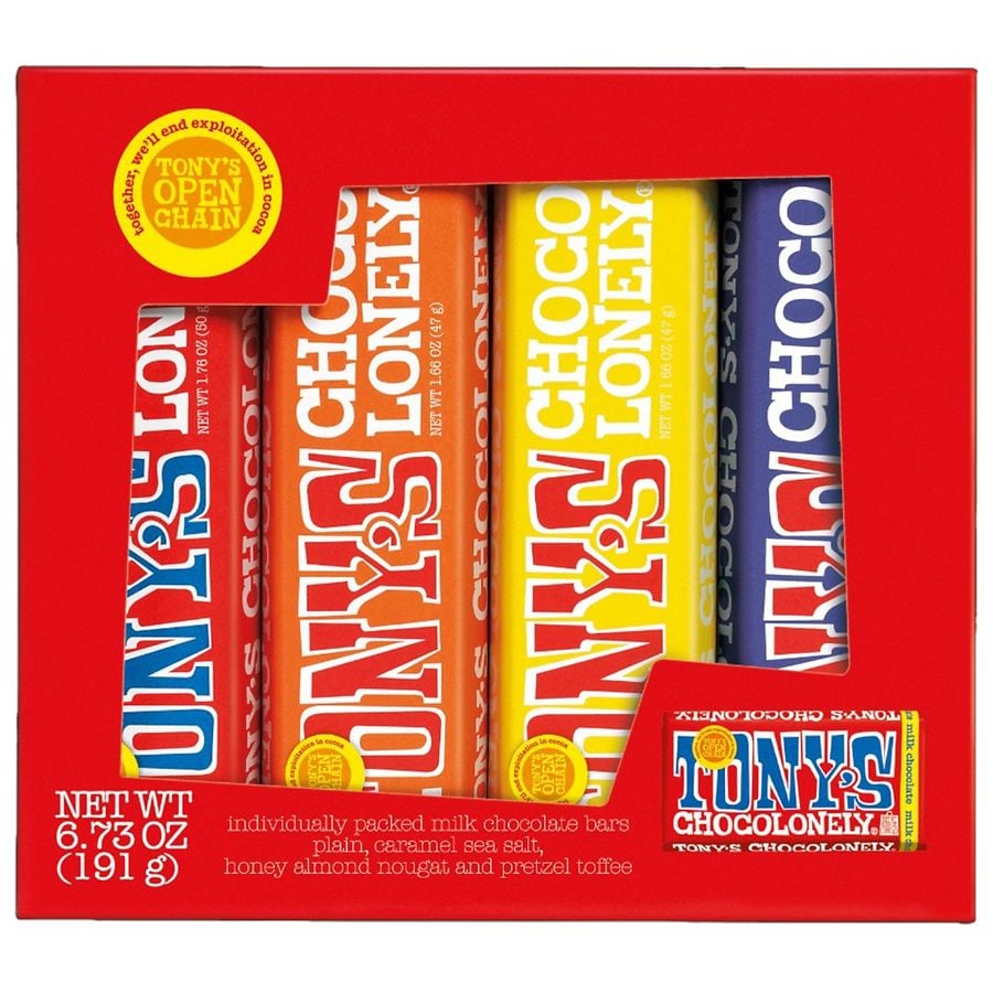 Tony's Chocolonely Rainbow Tasting Pack | Walgreens