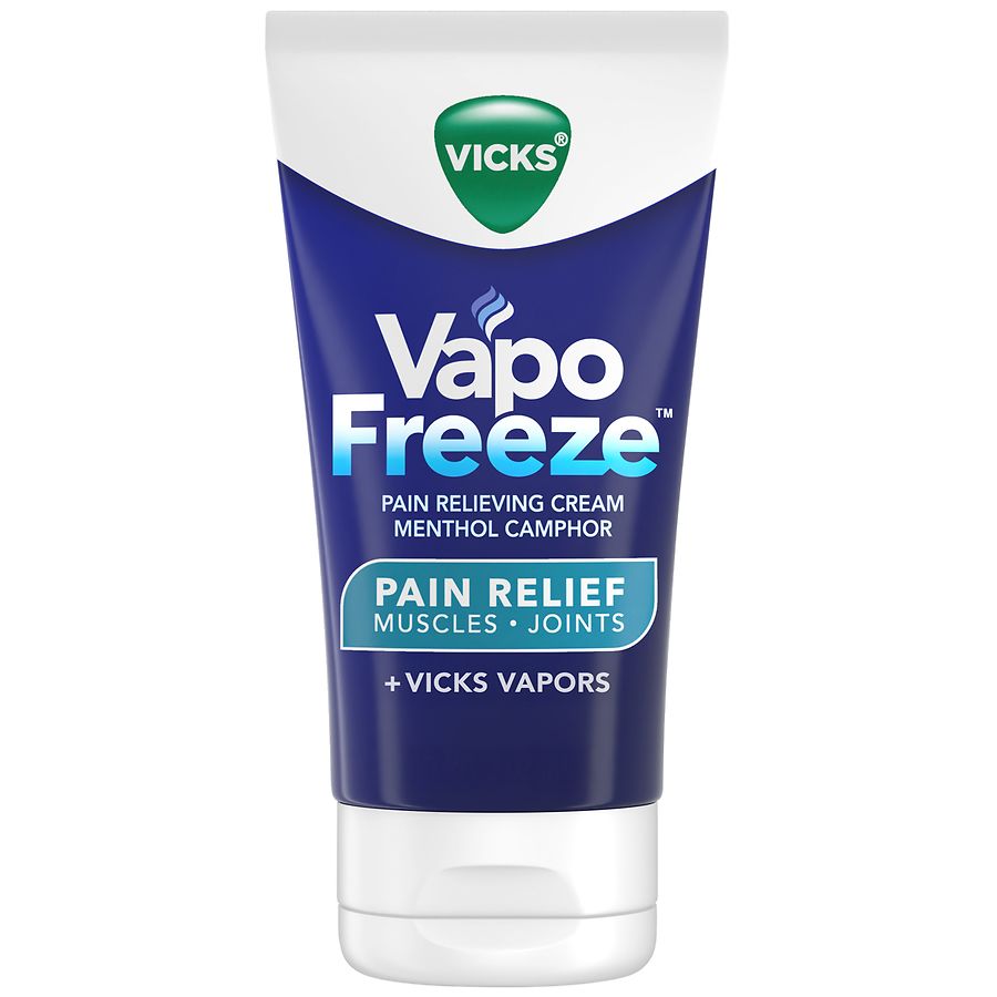 Vicks VapoFreeze Topical Pain Cream For Muscles & Joints Menthol ...