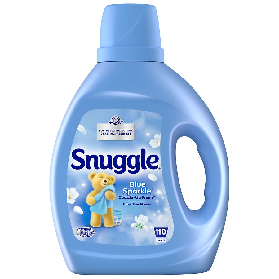 Snuggle Cuddle-Up Fresh Liquid Fabric Conditioner Blue Sparkle, 110 ...