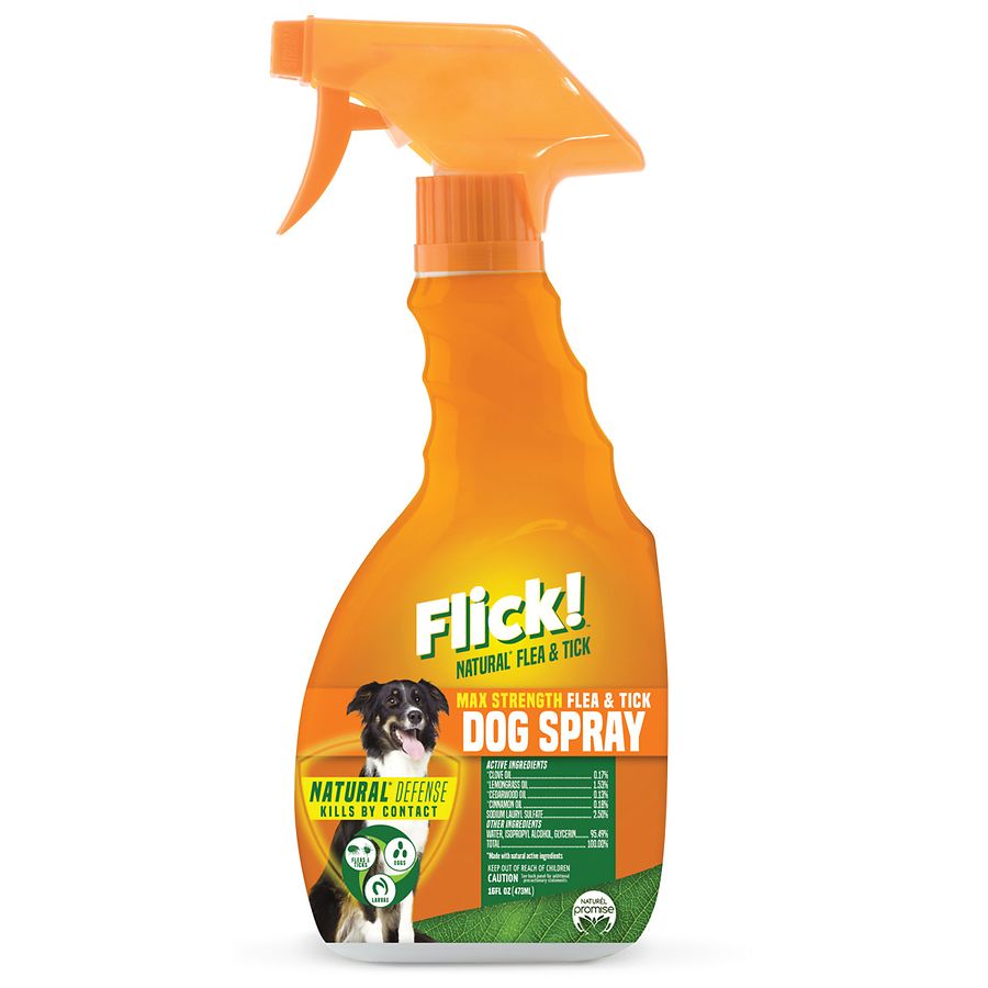 Flick! Max Strength Flea and Tick Dog Spray | Walgreens