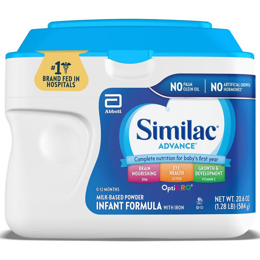 Similac Advance Milk-Based Powder Infant Formula With Iron | Walgreens