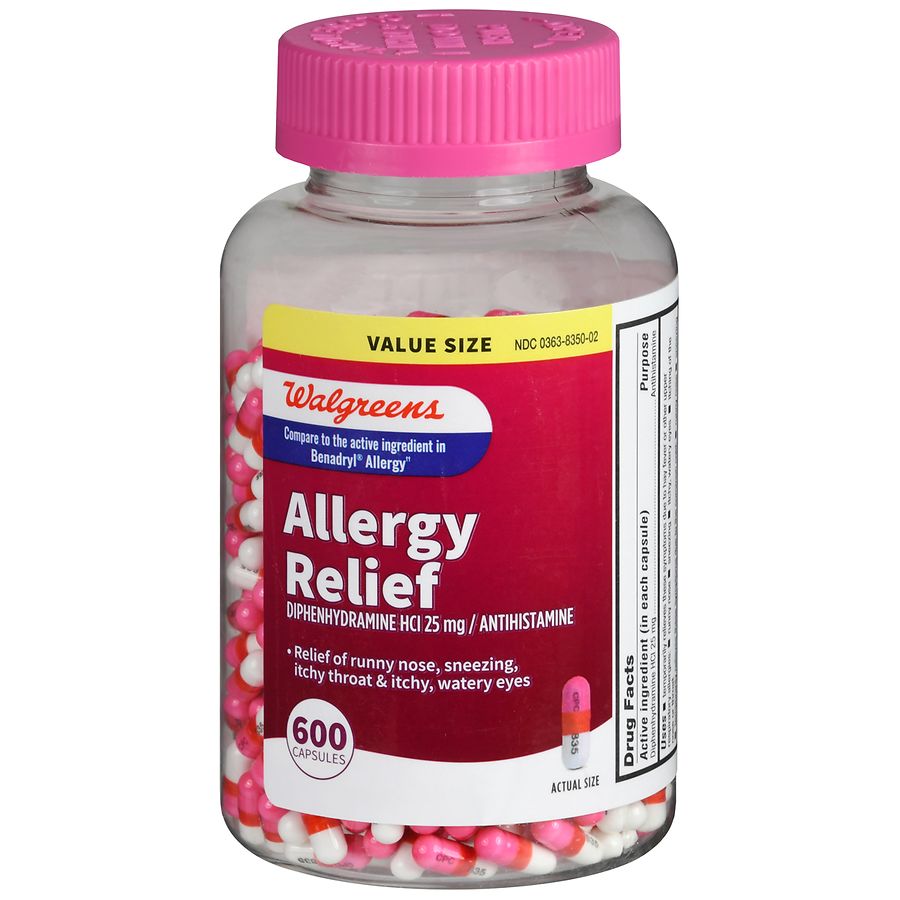 Walgreens Allergy Relief Capsules | Walgreens