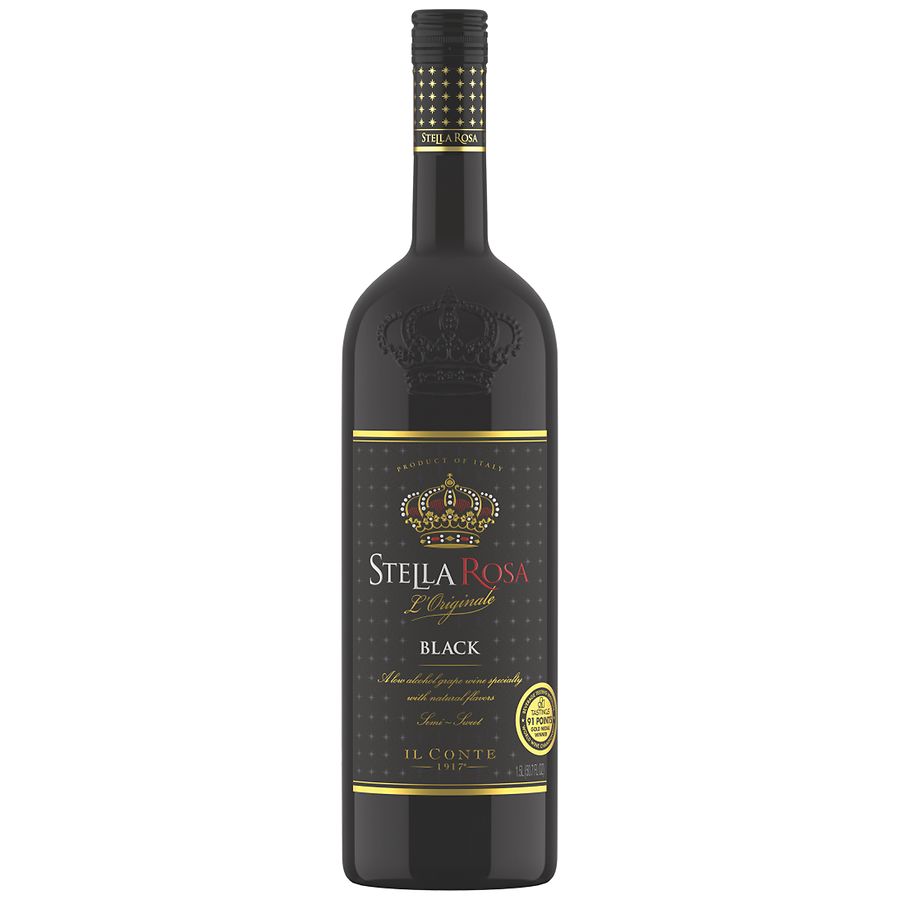 Stella Rosa Black Semi-Sweet Red Wine Bottle | Walgreens