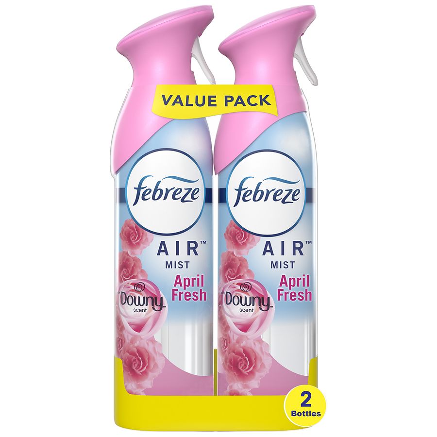 Febreze Air Freshener Spray, Odor-Fighting Room Spray Downy April Fresh ...
