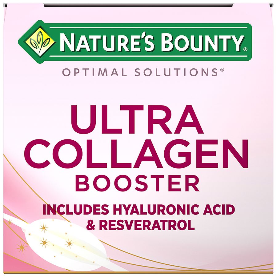 Nature's Bounty Optimal Solutions Ultra Collagen Booster for Healthy ...