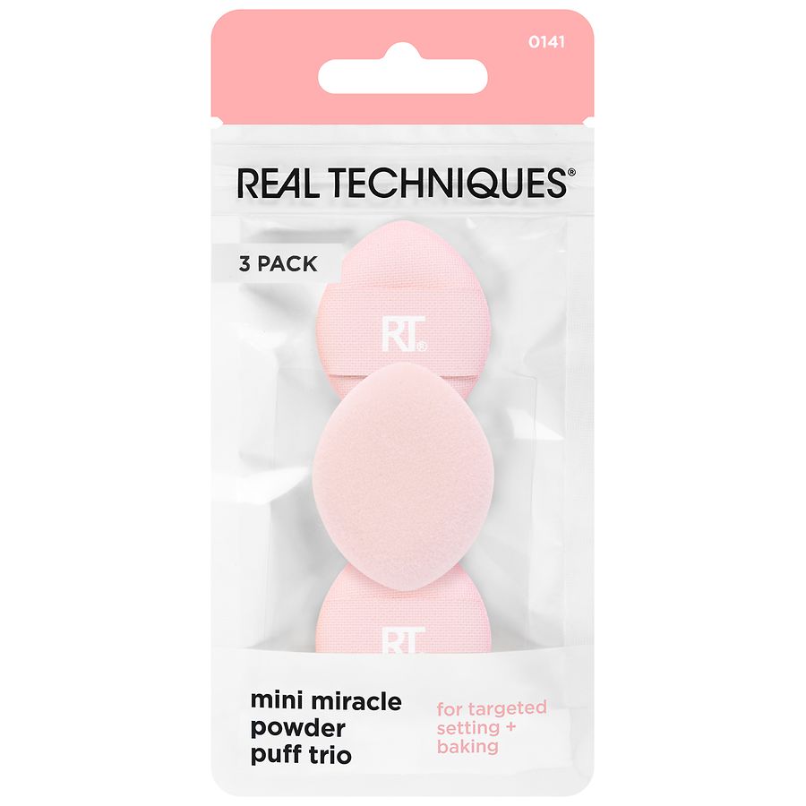 Real Techniques Mini Miracle Powder Puff Trio | Walgreens