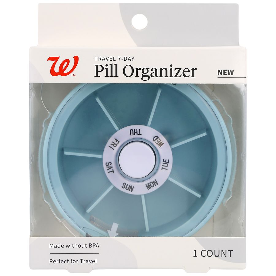 Walgreens Travel Pill Organizer 7-Day | Walgreens