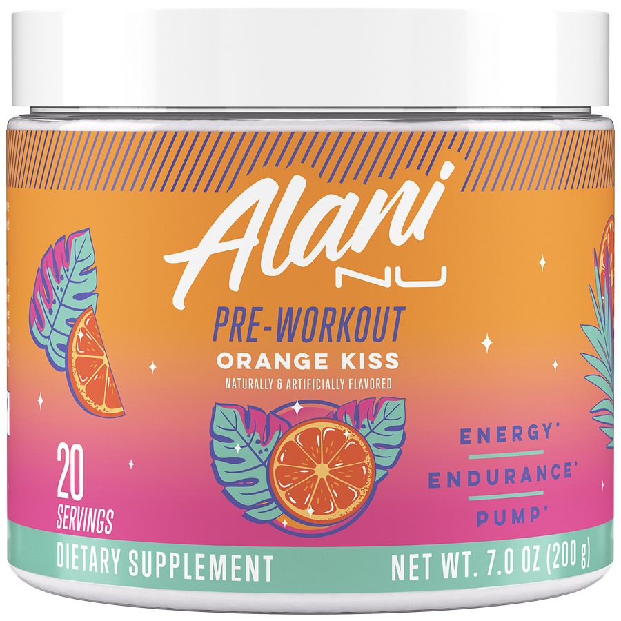 Alani Nu Pre-Workout Orange Kiss | Walgreens