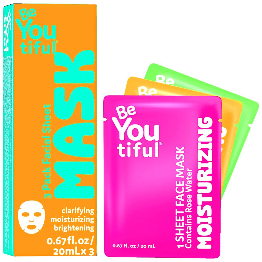 BeYoutiful Facial Sheet Masks | Walgreens