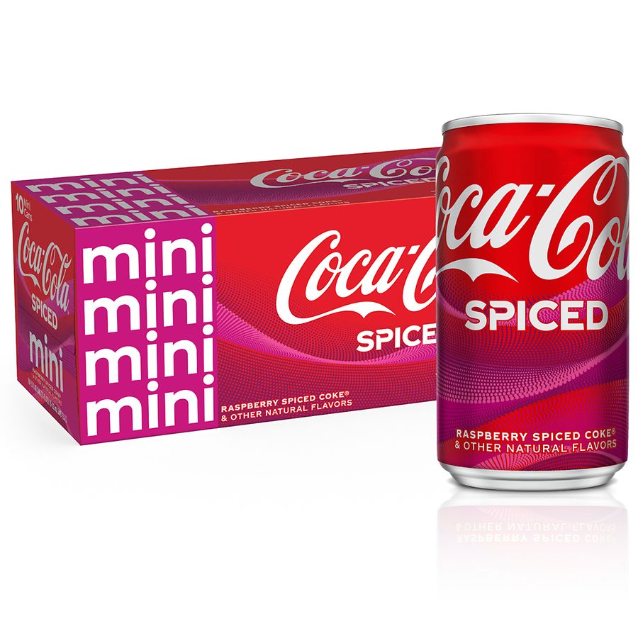 Coca-Cola Soda Soft Drink Fridge Pack Cans Spiced | Walgreens