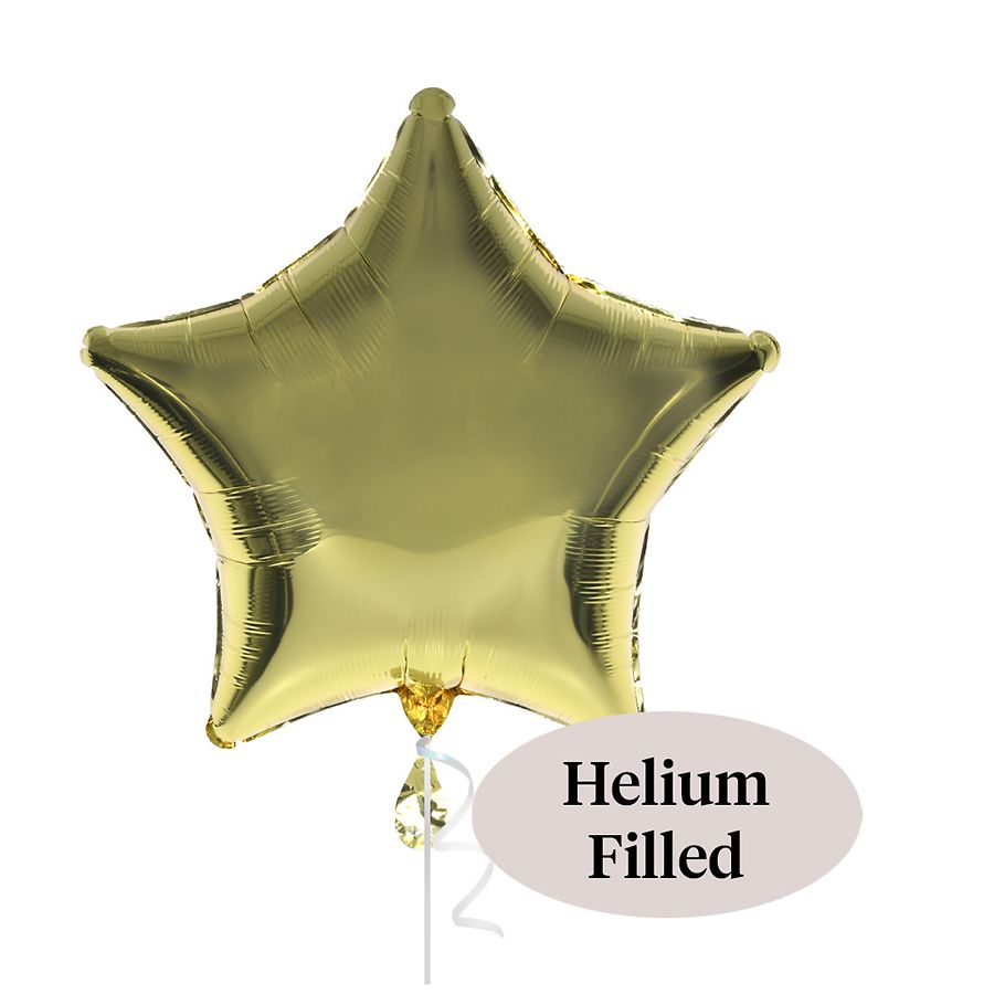 Anagram Star 19 x 19 in Gold | Walgreens