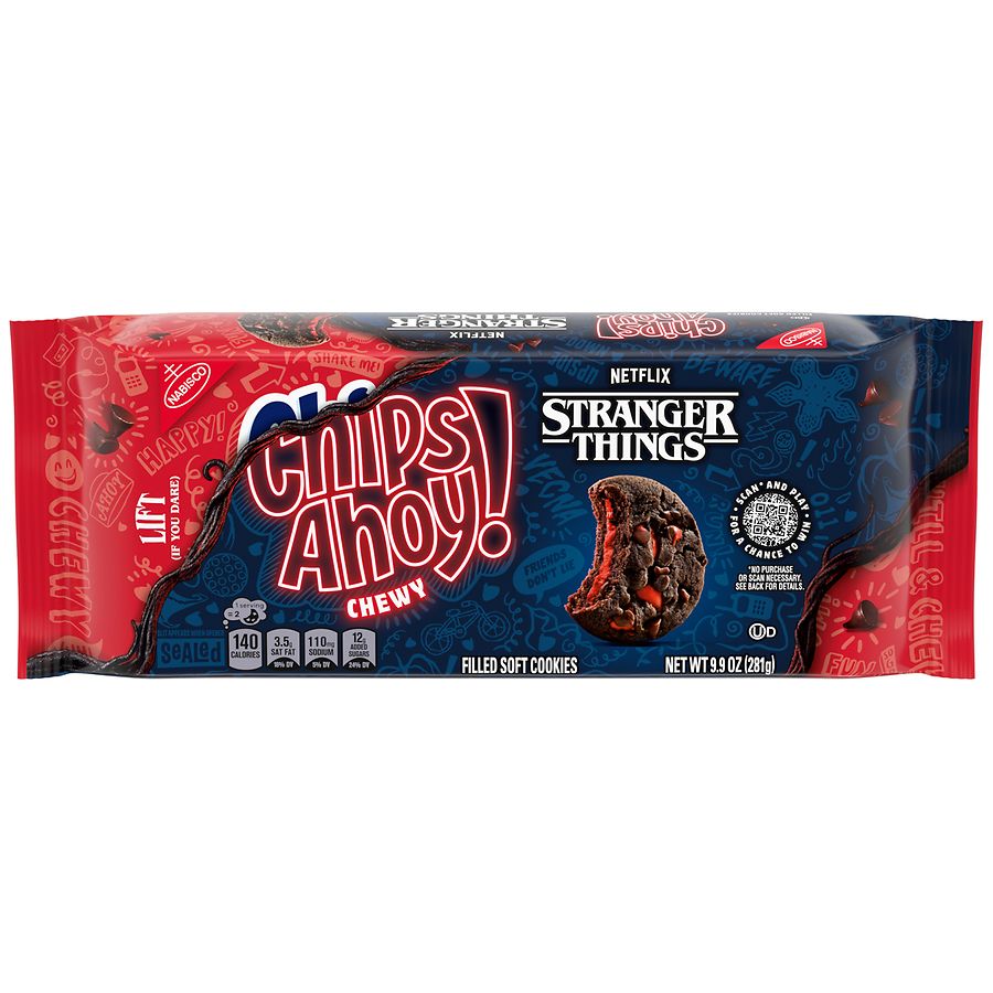 Chips Ahoy Stranger Things Chewy Cookies Chocolate Cookie Filled With ...