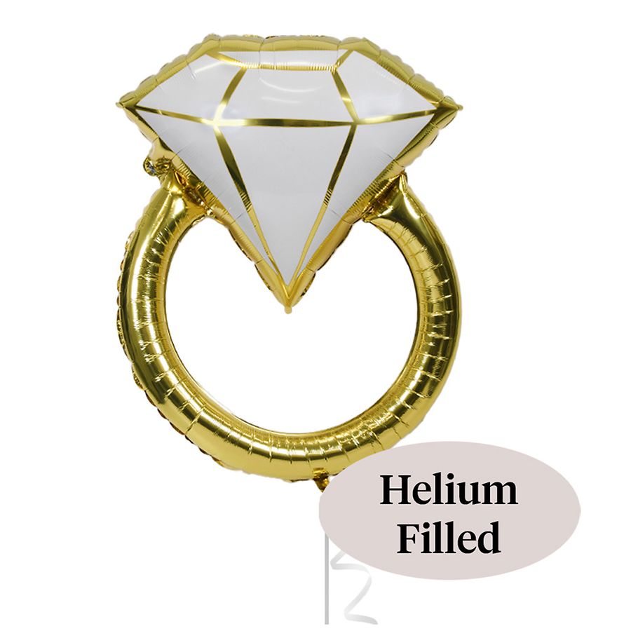 Helium Inflated Foil Balloon Wedding Supershape 24 x 30 in | Walgreens