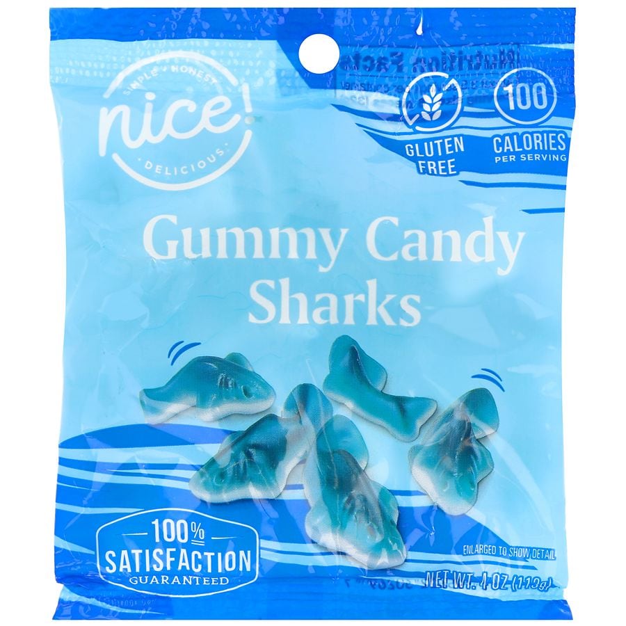 Nice! Gummy Candy Sharks | Walgreens
