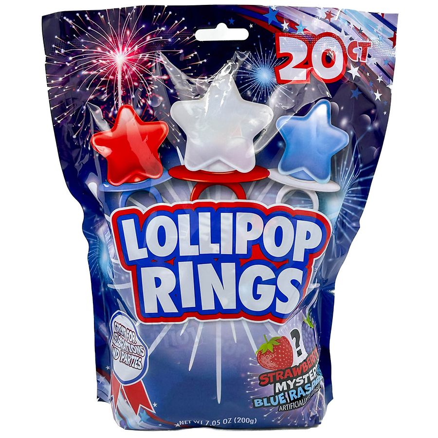 Blue And Red Lollies