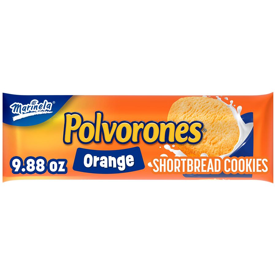 Marinela Polvorones Orange Shortbread Cookies | Walgreens