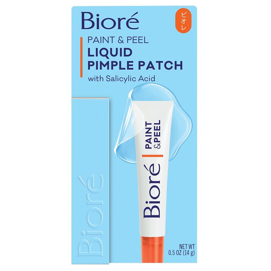 Biore Paint & Peel Liquid Pimple Patch With Salicylic Acid, Invisible ...