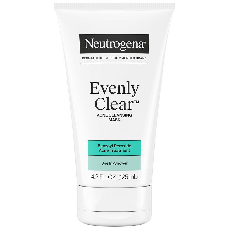 Neutrogena Evenly Clear Acne Cleansing Face Mask | Walgreens