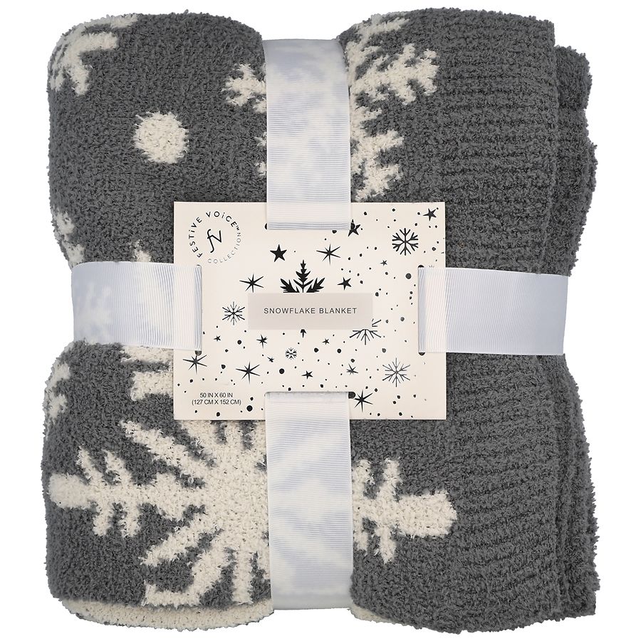 Festive Voice Snowflake Blanket | Walgreens