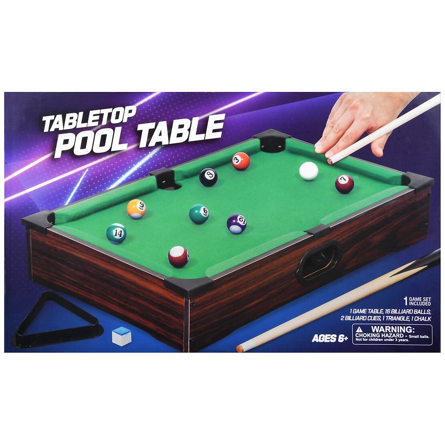 Festive Voice Tabletop Pool Table | Walgreens