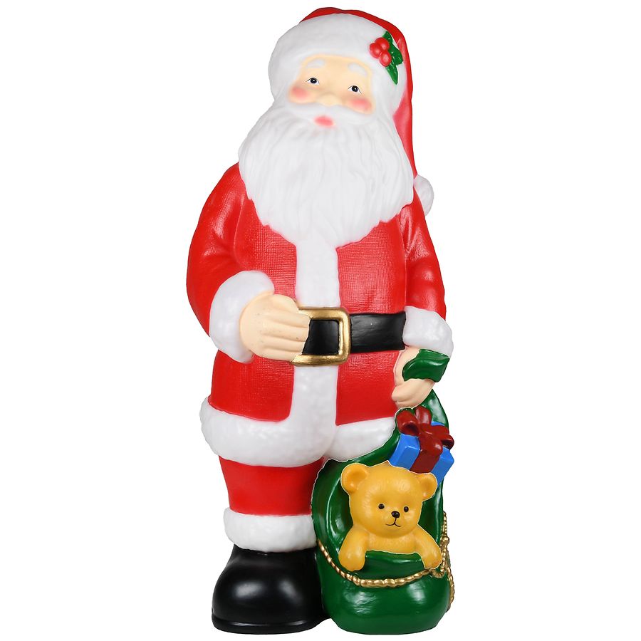 Festive Voice Light Up Santa | Walgreens