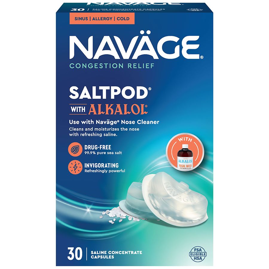 Navage Saltpod with Alkalol | Walgreens