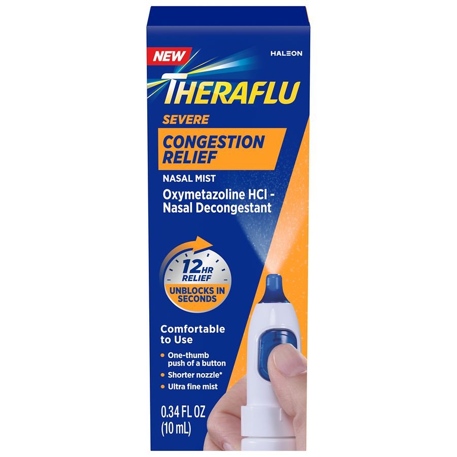TheraFlu Severe Congestion Relief Nasal Mist | Walgreens