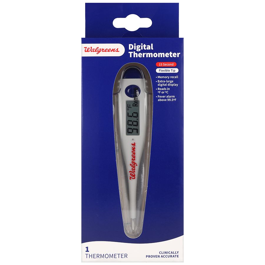 Walgreens Digital Thermometer Flexible Tip | Walgreens