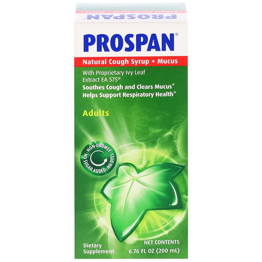 Prospan Cough Syrup + Mucus | Walgreens