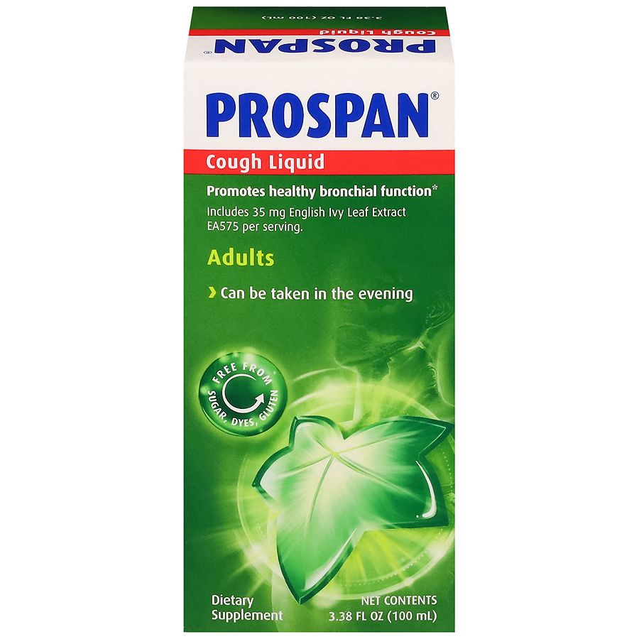 Prospan Adults Cough Liquid | Walgreens