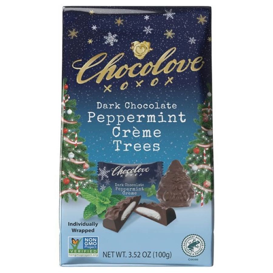 Chocolove Dark Chocolate Peppermint Creme | Walgreens