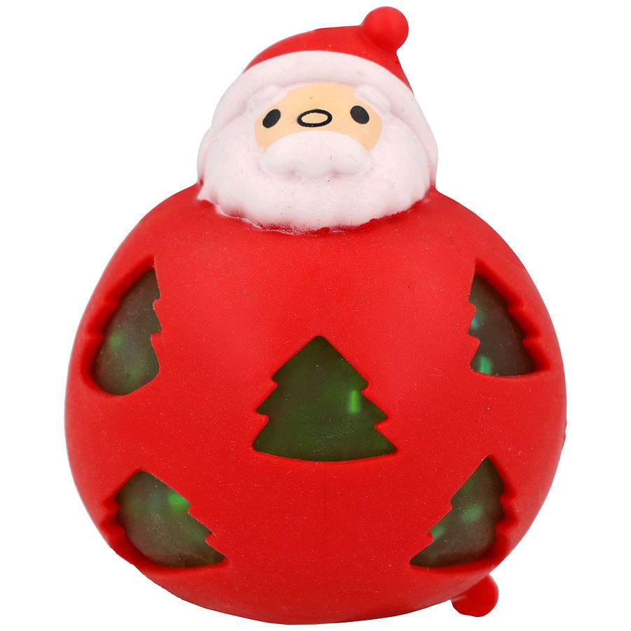 Festive Voice Character Squishy Ball, Santa Women's Shoe Size 9-10 (L ...