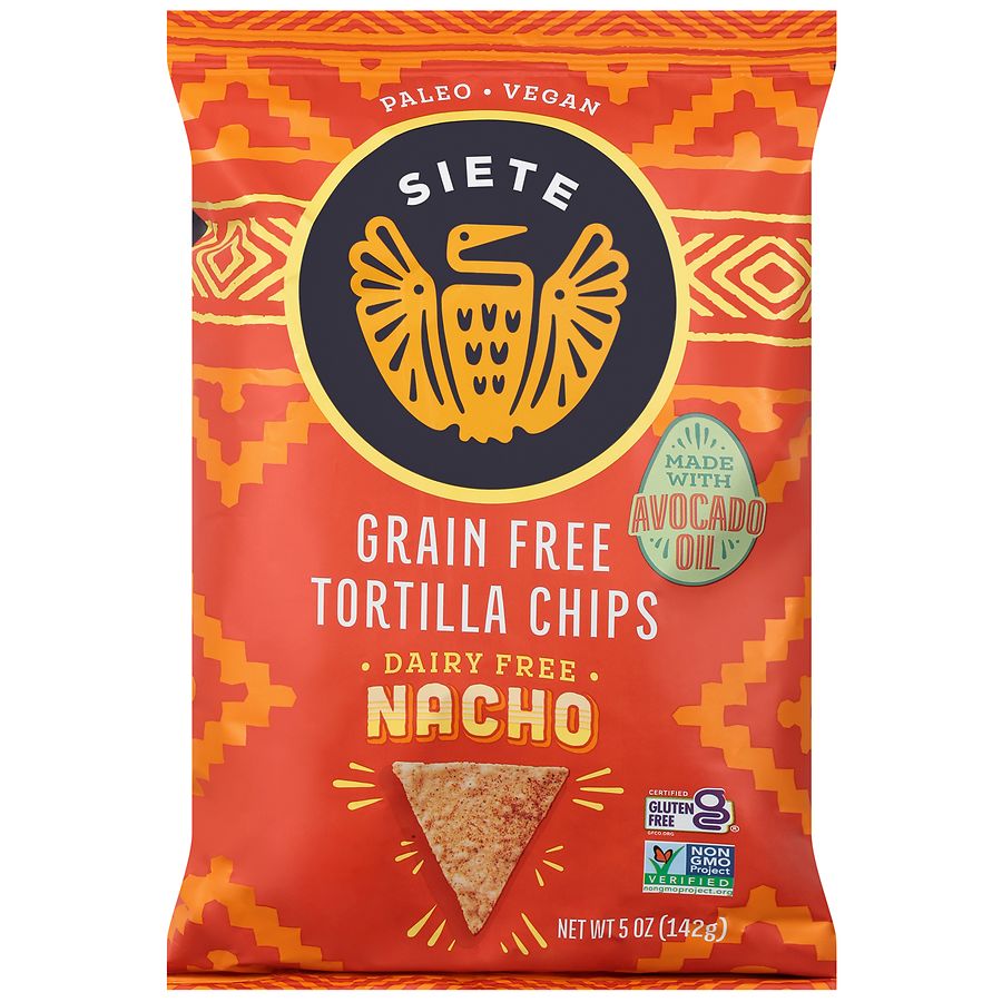 Siete Dairy Free Grain Free Nacho Tortilla Chips | Walgreens