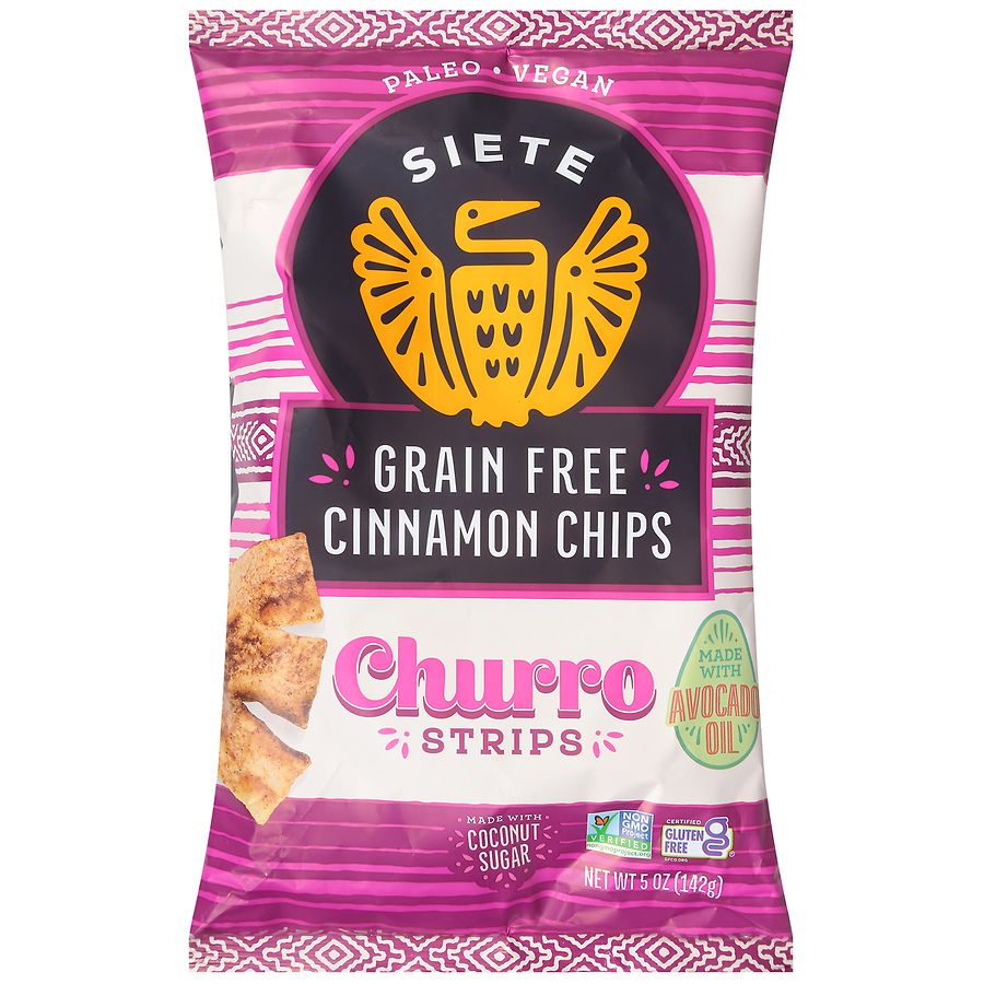 Siete Grain Free Cinnamon Chips Churro Strips | Walgreens