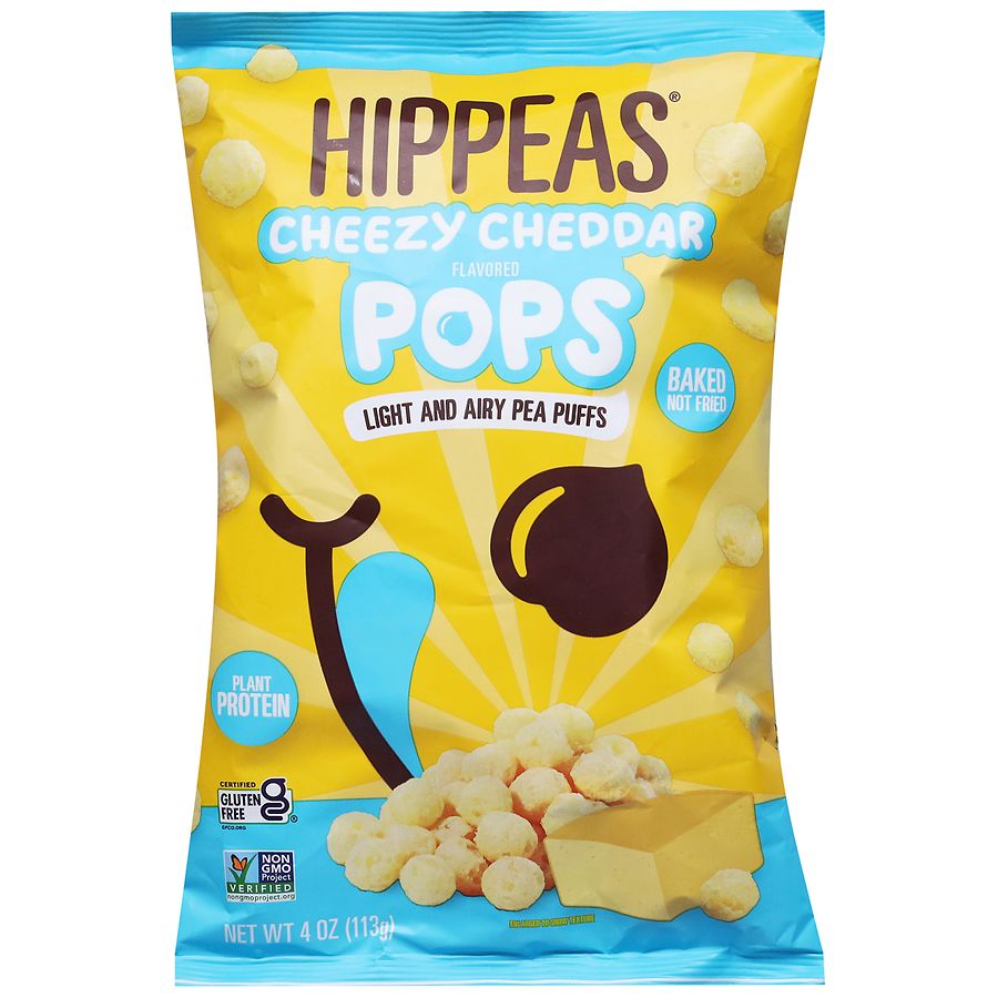 Hippeas Cheezy Cheddar Pops | Walgreens