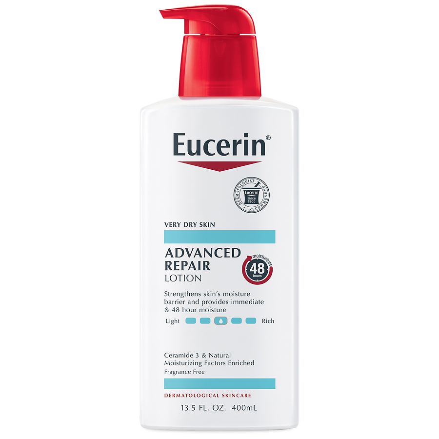 Eucerin Advanced Repair Lotion Pump Bottle | Walgreens