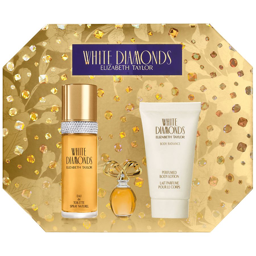 White Diamonds Perfumed Body Lotion, Eau de Toilette Spray & Parfum ...